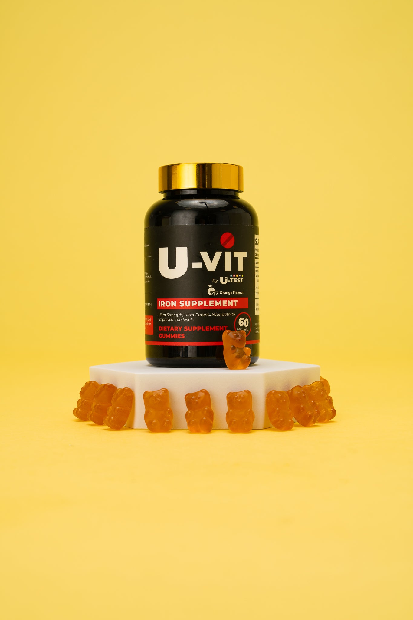 U-VIT by U-Test Iron Gummies Supplement – U-Test UK