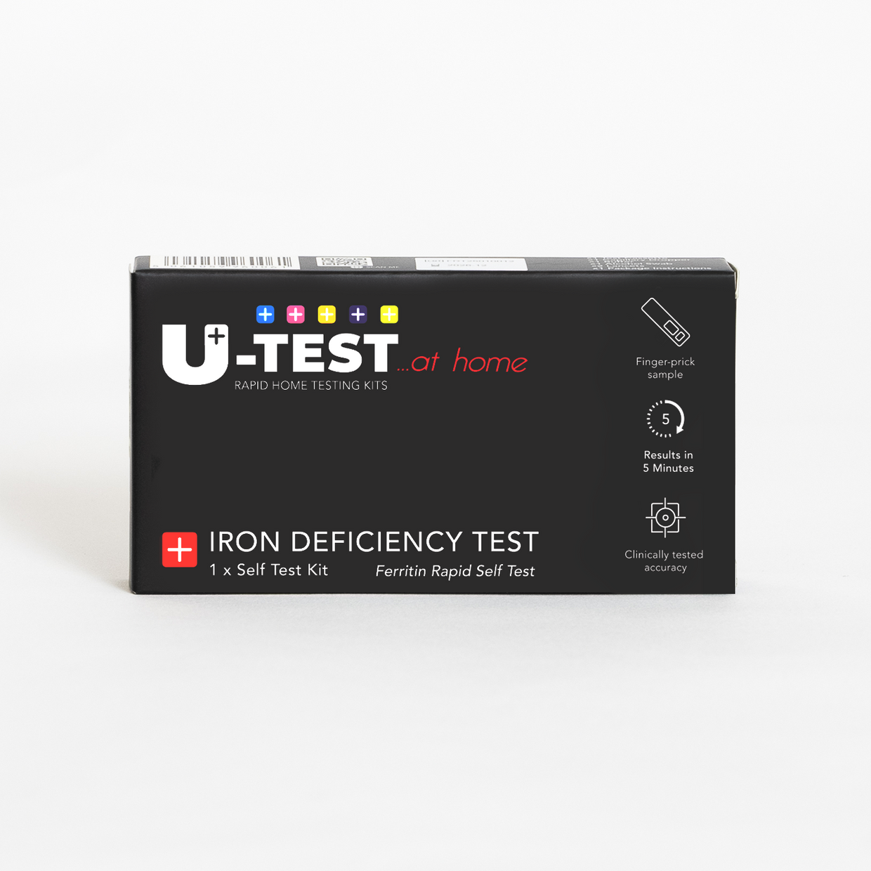 Iron Deficiency Test Kit | At-Home Iron Level Test – U-Test UK