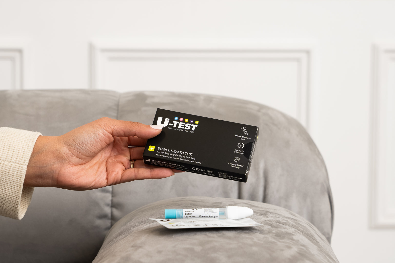 Bowel Health Test Kit | At-Home Bowel FOB FIT Screening – U-Test UK