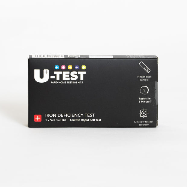 Iron Deficiency Test Kit | At-Home Iron Level Test – U-Test UK