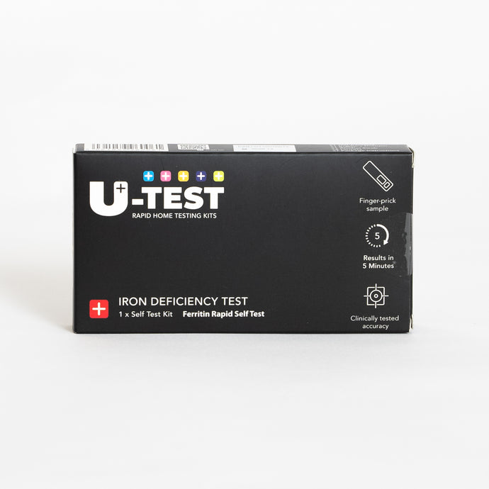 Iron Deficiency Test Kit | At-Home Iron Level Test – U-Test UK