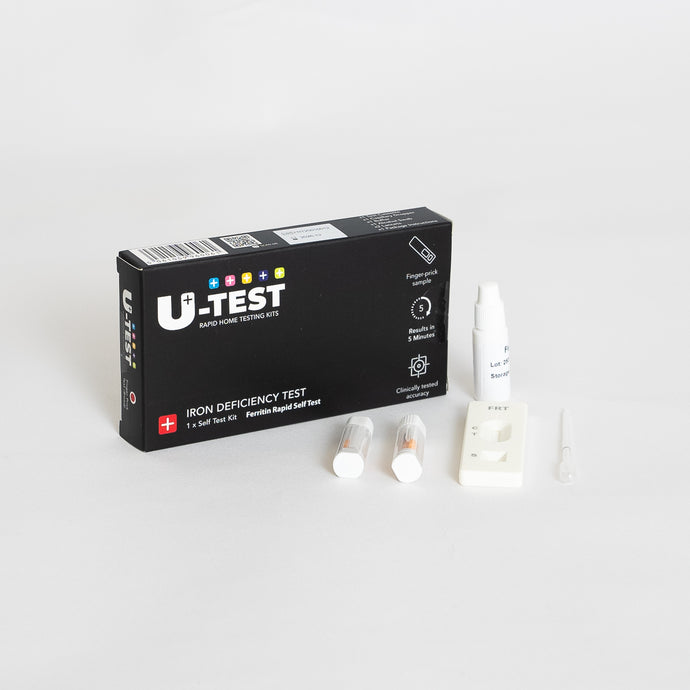 Iron Deficiency Test Kit | At-Home Iron Level Test – U-Test UK