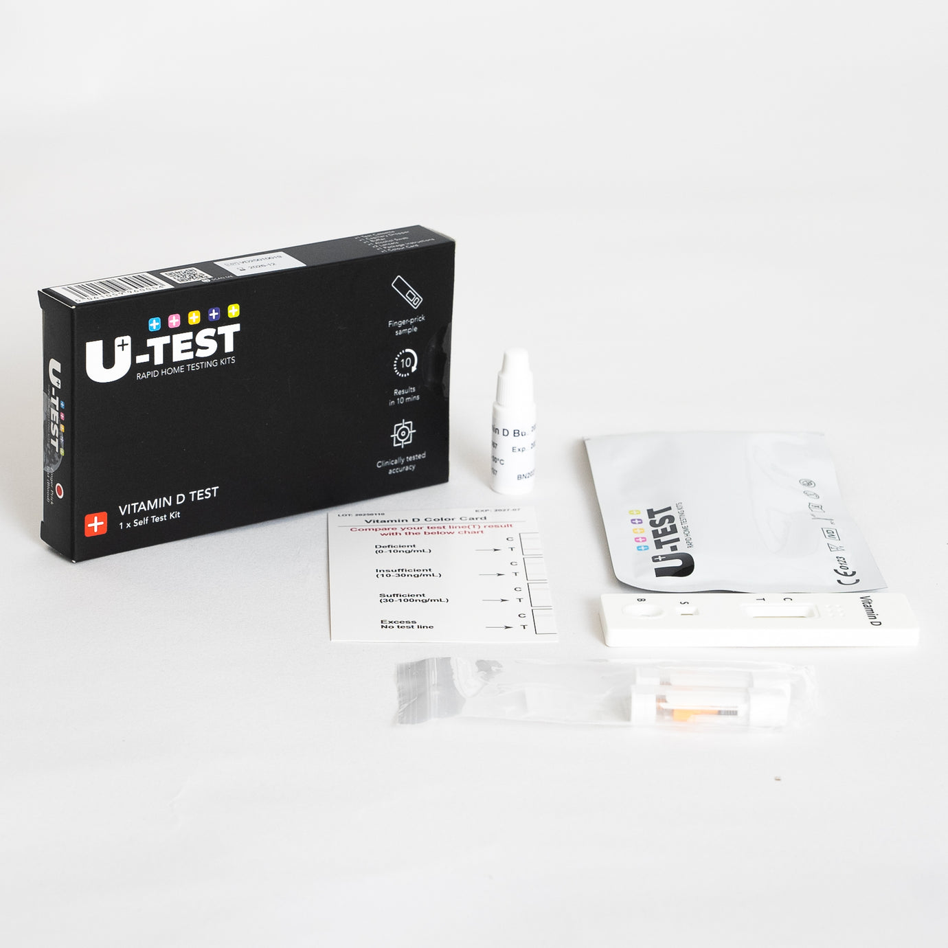 Vitamin D Deficiency Test Kit | At-Home Test | Clinically Approved – U ...